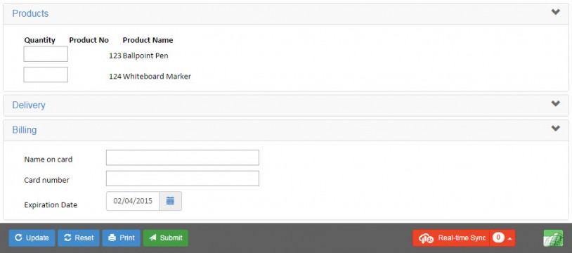 Help: Split web forms into two or more sections - SpreadsheetConverter
