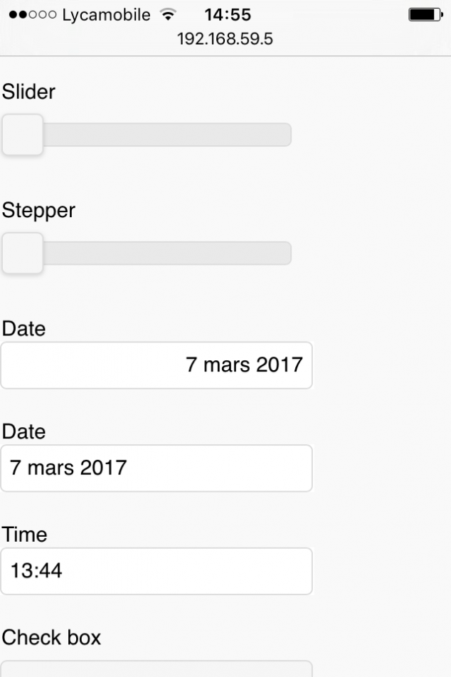 Help: Use the basic widgets, iPhone/Android flavor - SpreadsheetConverter