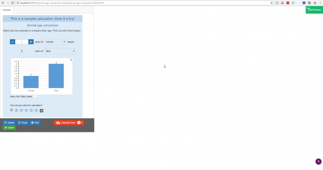 Help: The ThemePreview toolbar - SpreadsheetConverter